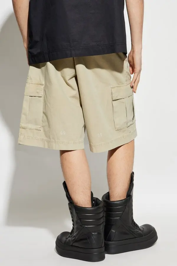44 LABEL GROUP Cargo Shorts - Beige