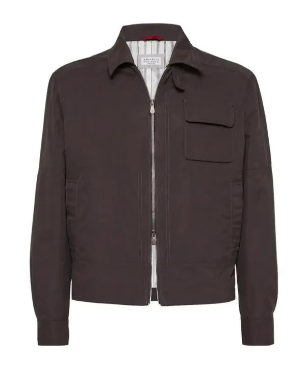 Brunello Cucinelli Water-resistant Zip-up Jacket