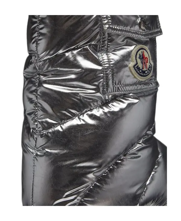Moncler Padded Logo Patch Boots