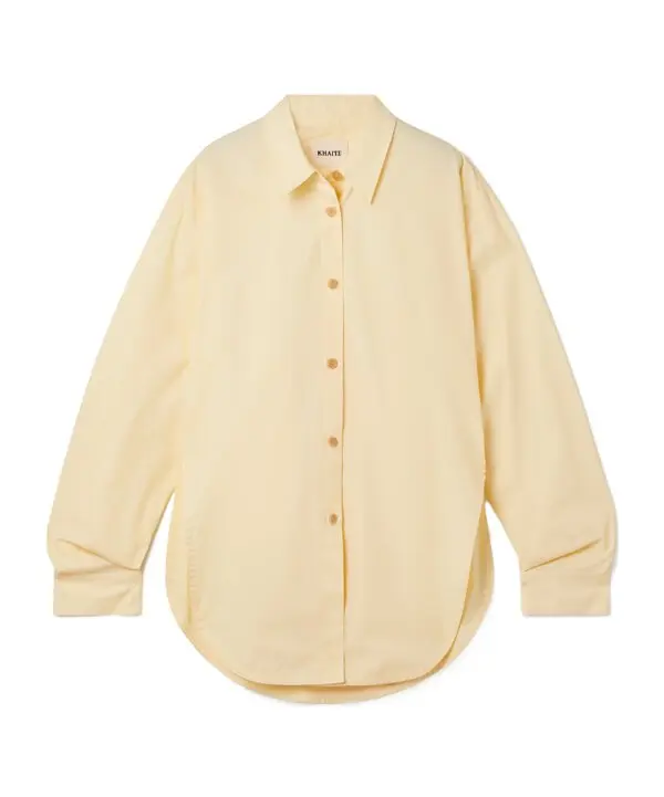 Khaite Goya Shirt - Yellow