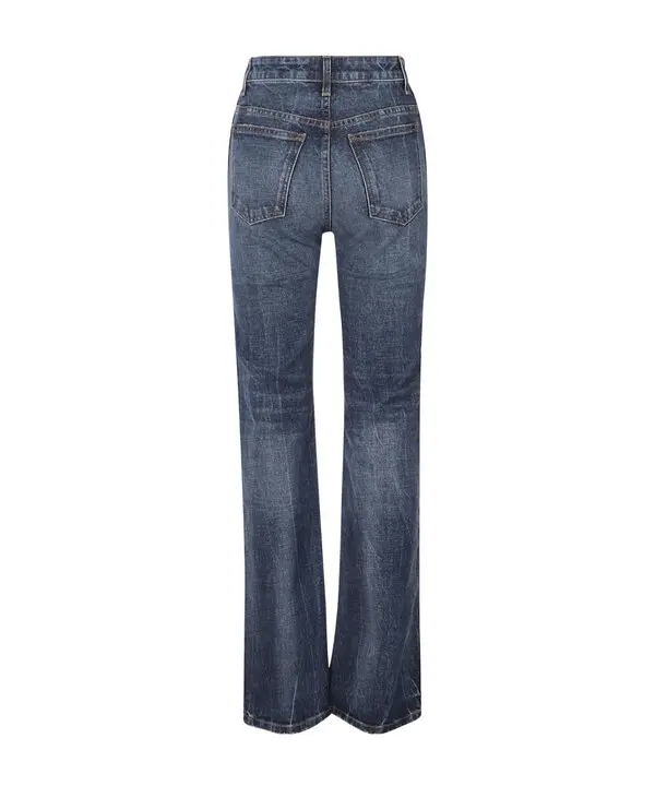 Khaite Danielle Straight-leg Jeans - No