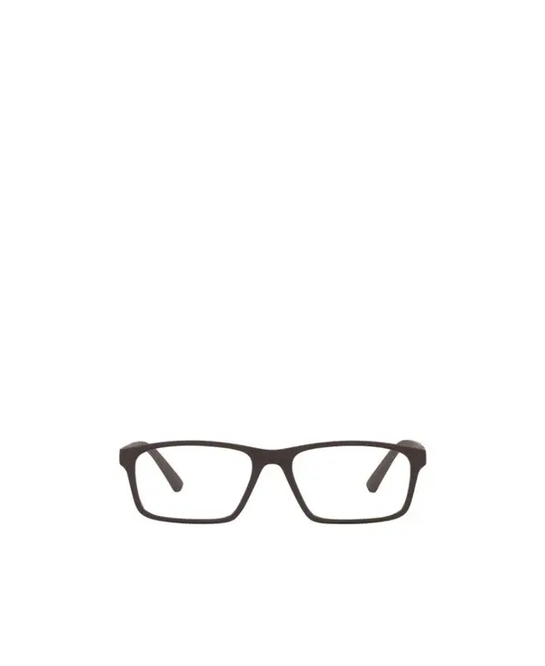 Emporio Armani Rectangular Eyeglasses - Black