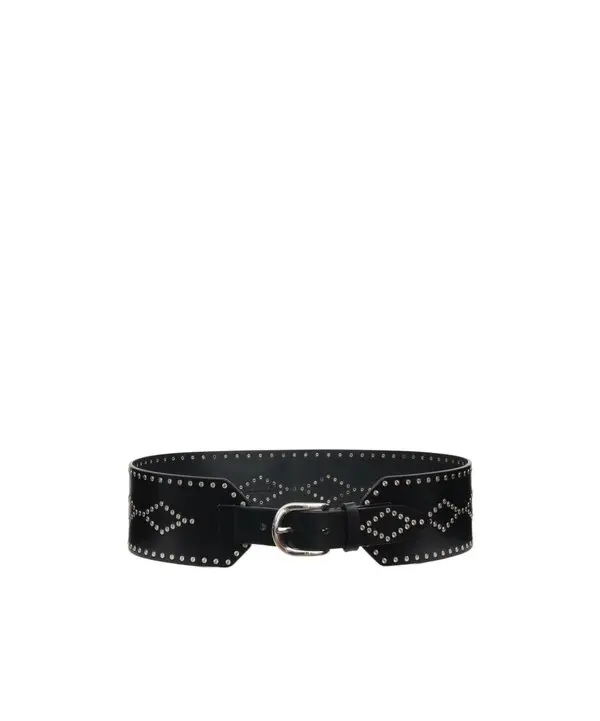 Isabel Marant Étoile Lucie Buckle Belt - Black