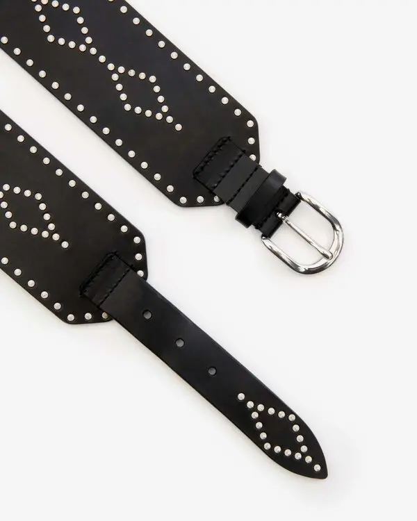 Isabel Marant Étoile Lucie Buckle Belt - Black