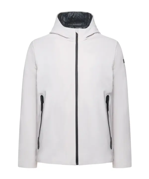 RRD Zip-front Down Coat - White