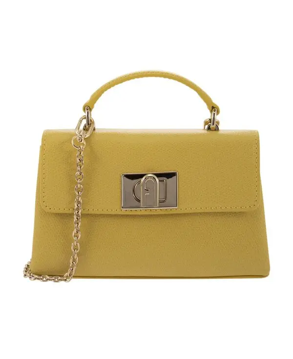 Furla Mini 1927 Flap Tote Bag - Brown