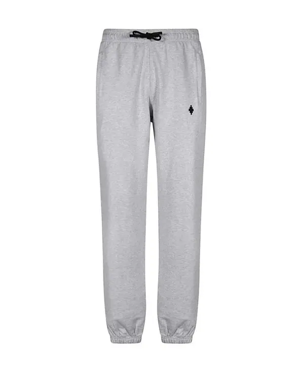 MARCELO BURLON COUNTY OF MILAN Logo-embroidered Track Pants - Gray