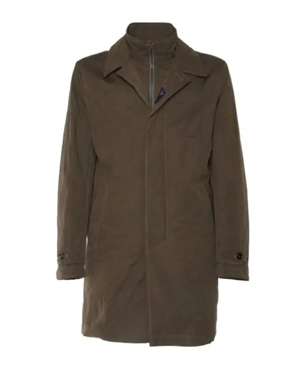 FAY Long-sleeved Casual Jacket - Brown