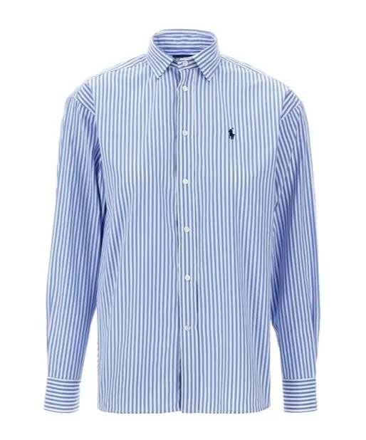 Polo Ralph Lauren Relaxed Fit Striped Shirt - Blue