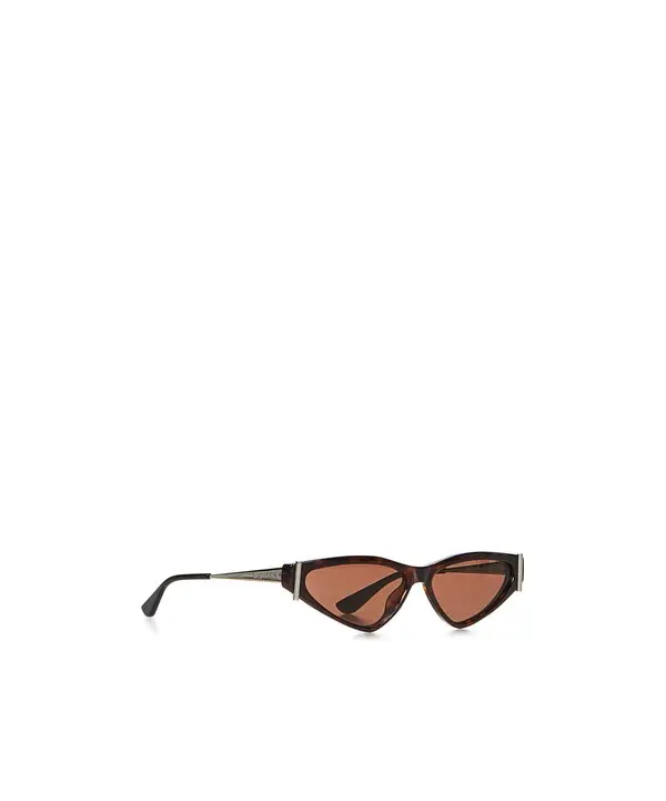 Alexander McQueen Triangle Frame Sunglasses