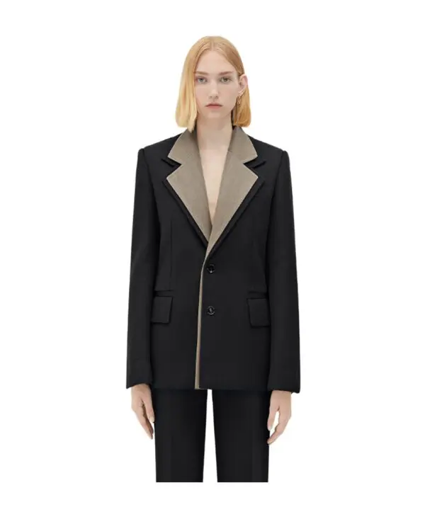 Bottega Veneta Curved Sleeved Jacket