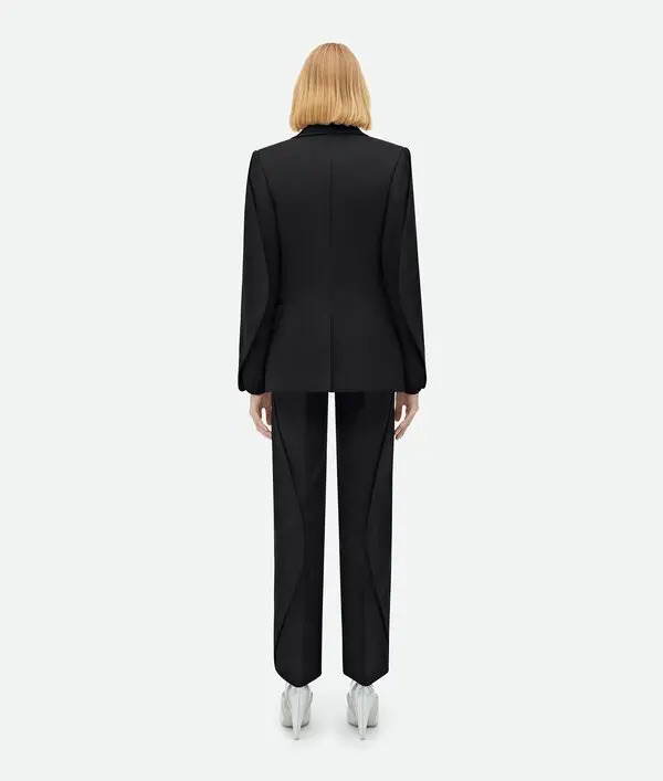 Bottega Veneta Curved Sleeved Jacket