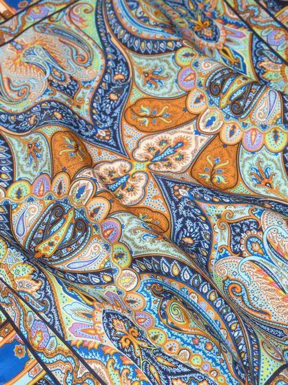 Etro Floral Printed Square Scarf