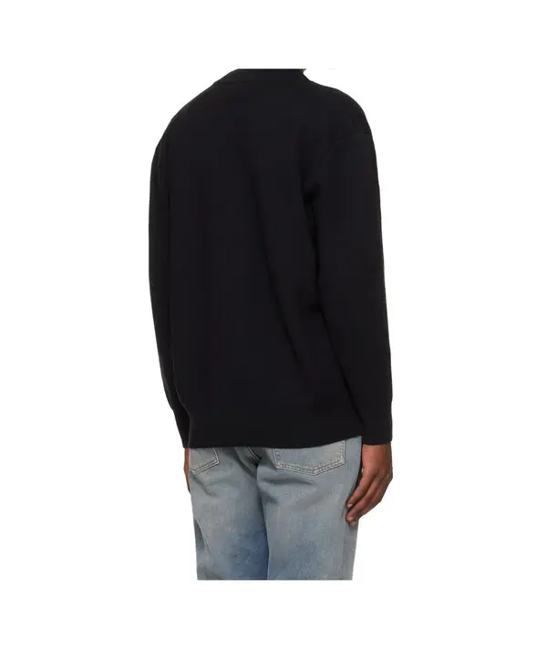 MARINE SERRE V-neck Knitted Cardigan