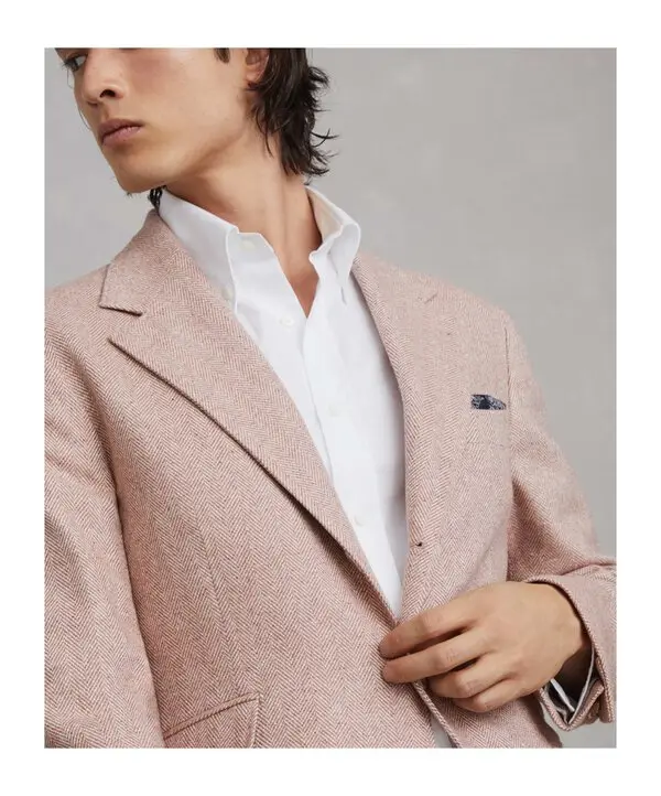 Brunello Cucinelli Button-up Blazer With Notched Lapels - Brown
