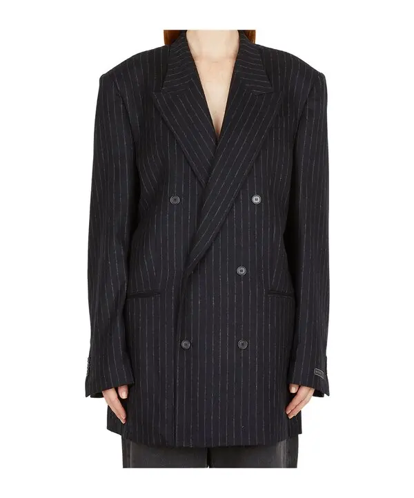 Eytys Pinstripe Double-breasted Blazer