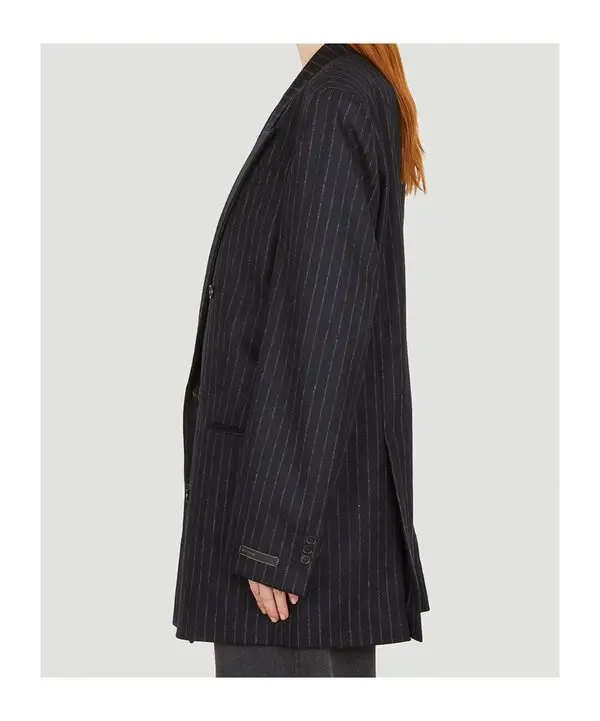 Eytys Pinstripe Double-breasted Blazer