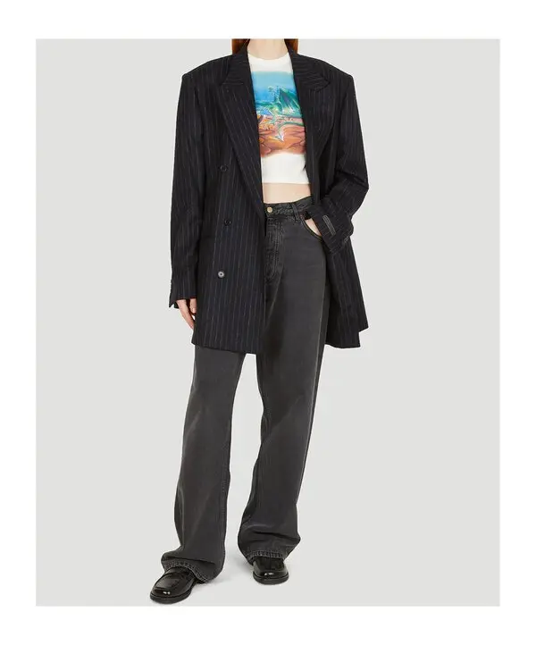 Eytys Pinstripe Double-breasted Blazer