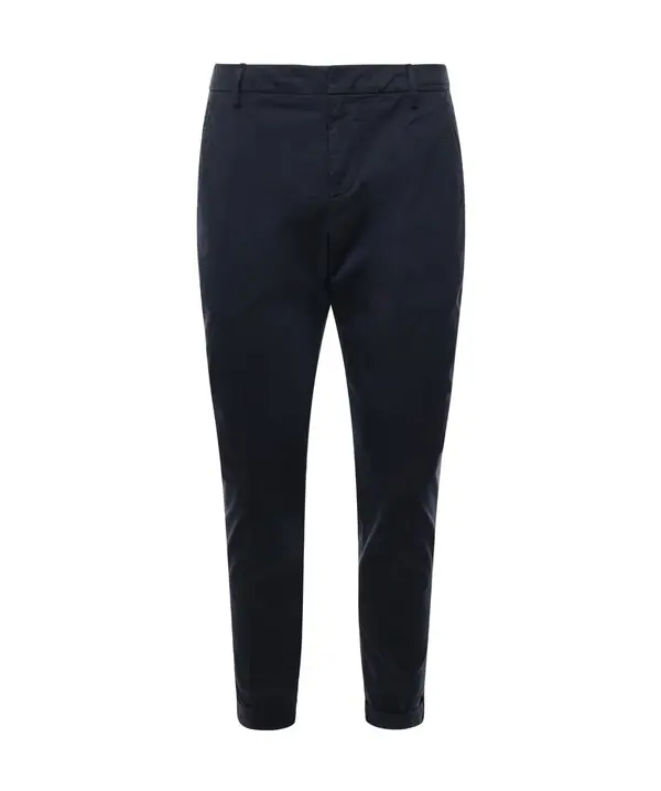 DONDUP Tapered Pants - Navy