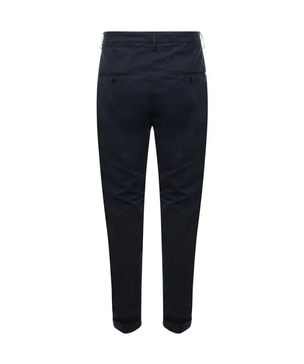 DONDUP Tapered Pants - Navy
