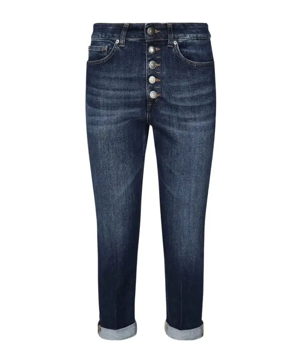 DONDUP Koons Button Trousers - Blue