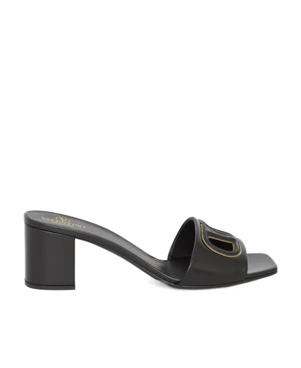 Valentino Garavani Vlogo Signature Open Toe Mules