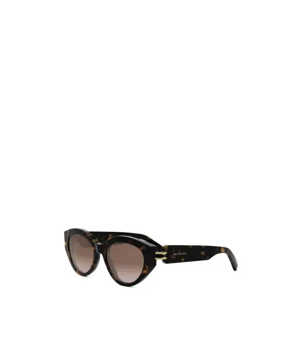 BVLGARI Cat Eye Sunglasses - Black