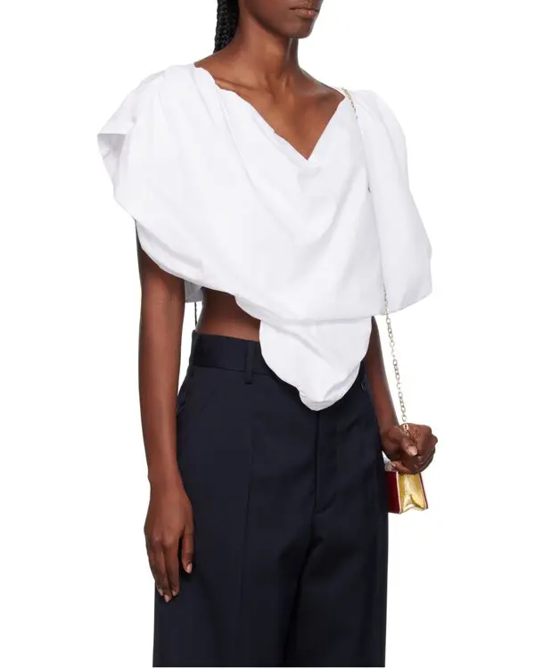 VIVIENNE WESTWOOD Asymmetrical Draped Top