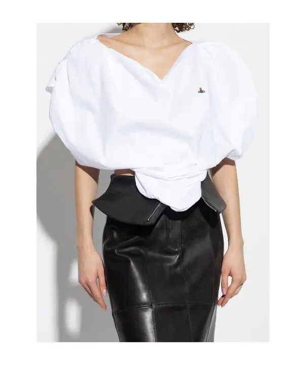 VIVIENNE WESTWOOD Asymmetrical Draped Top