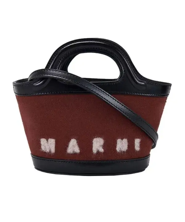 Marni Small Tropicalia Tote Bag - Black