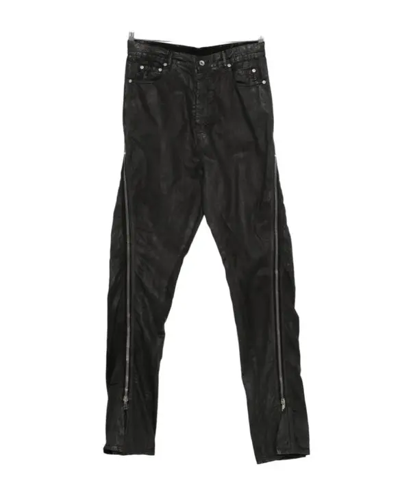 Rick Owens Bolan Banana Zip Jeans - Black