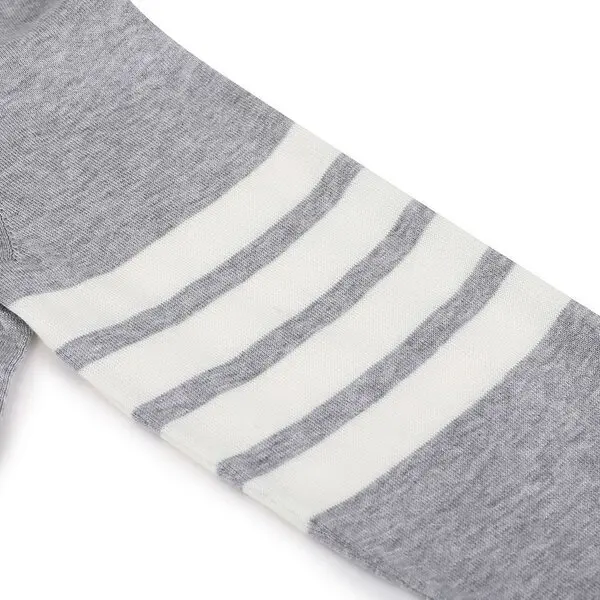 Thom Browne 4-bar Stripe Knitted Polo Shirt