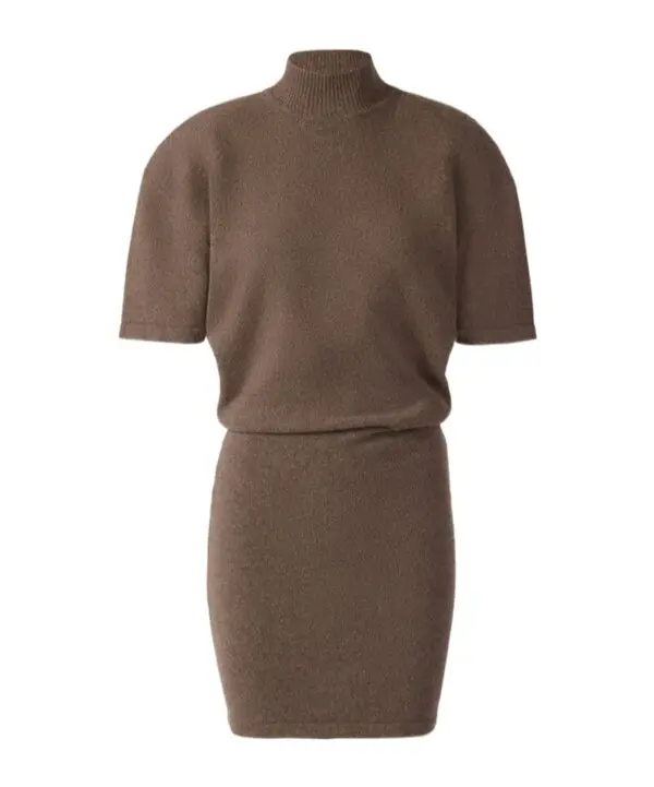 Jacquemus High Neck Knitted Dress