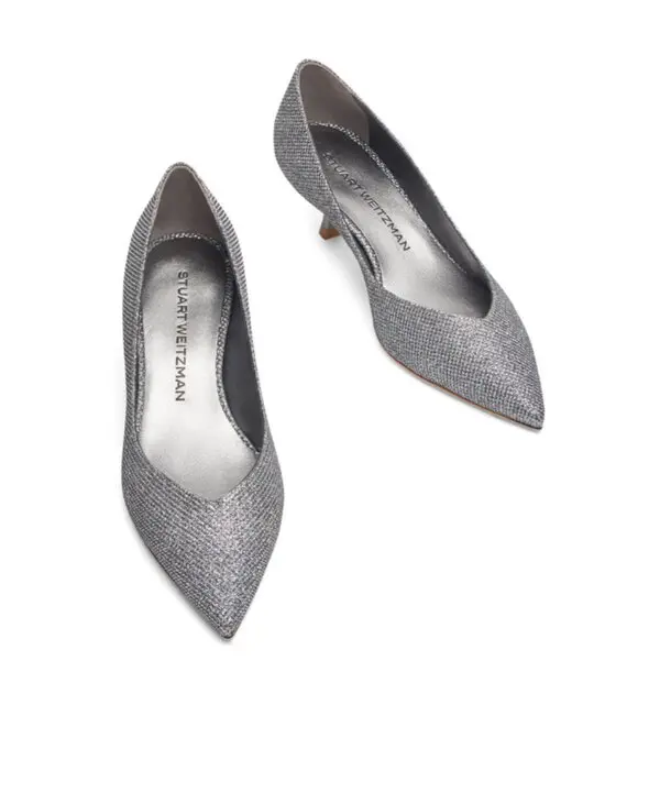 STUART WEITZMAN Eva Glitter Pumps