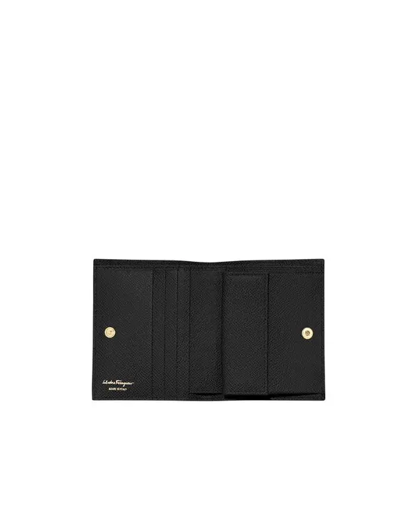 FERRAGAMO Gancini Compact Wallet