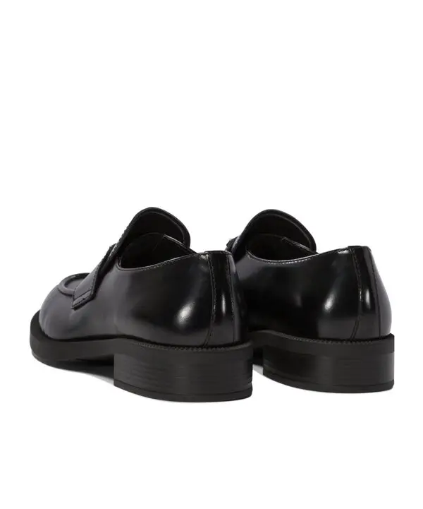 Prada Push-on Loafers With Triangle Logo