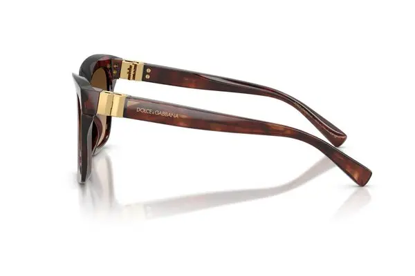 Dolce & Gabbana Square Frame Tortoiseshell Sunglasses - Brown