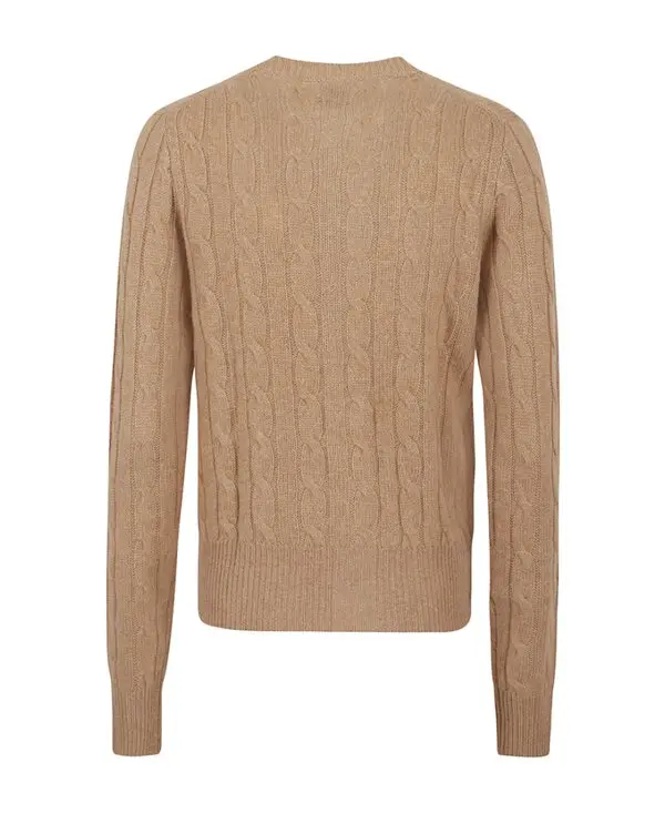 Polo Ralph Lauren Buttoned Long-sleeved Cardigan - Nude