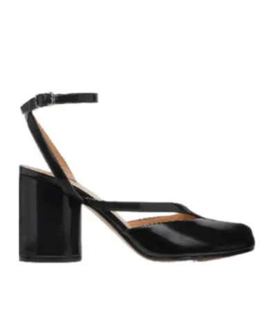 MAISON MARGIELA Tabi Slingback Pumps With Cylindrical Heel