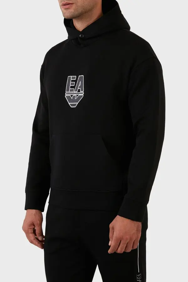 Emporio Armani Logo Hooded Sweater