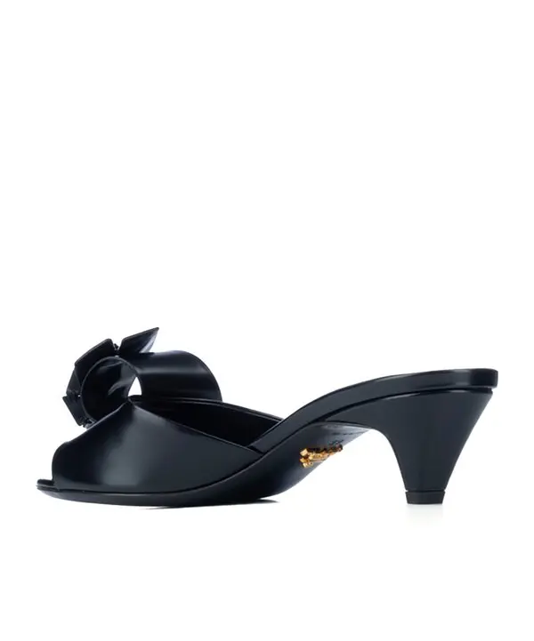 Prada Embellished Low-heeled Slip-on Sandals