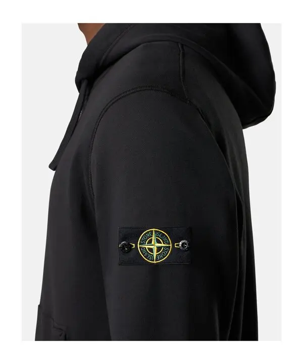 Stone Island Zip-up Drawstring Hoodie