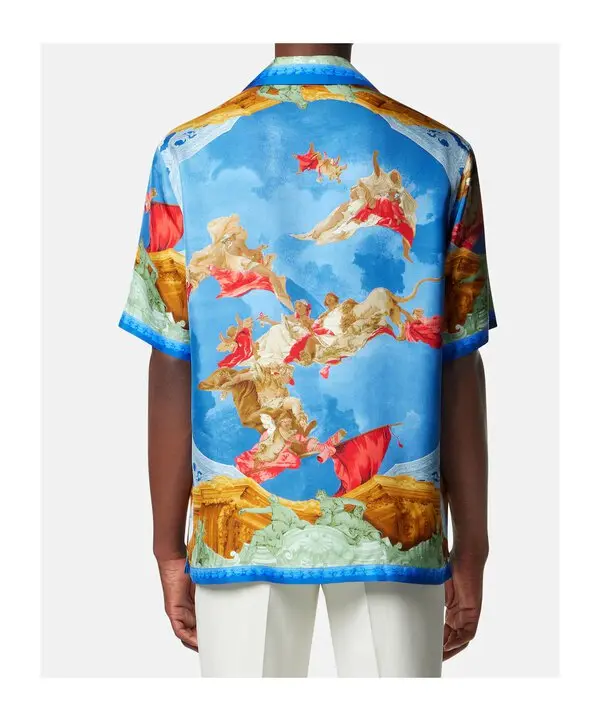 Versace Pattern-printed Short-sleeved Shirt
