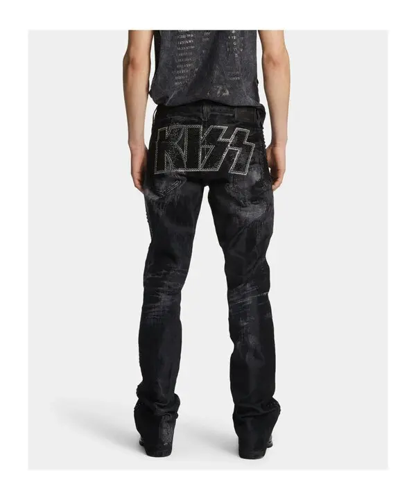 Dsquared2 Embellished Kiss Jeans