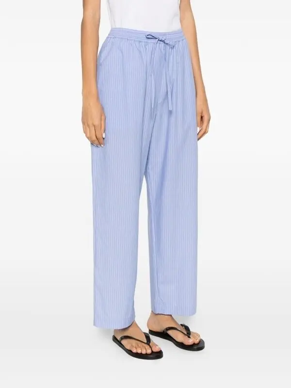 THE ROW Striped Drawstring Pants