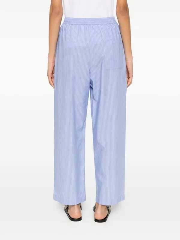 THE ROW Striped Drawstring Pants