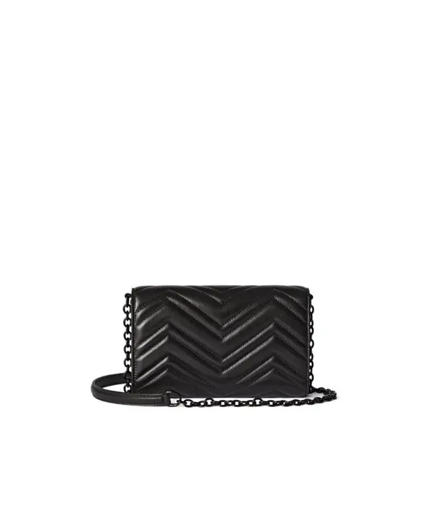 Gucci Chain Linked Gg Marmont Wallet