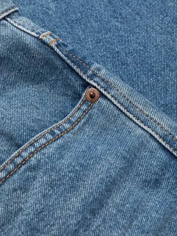 DIESEL® Light Wash Wide-leg Jeans - Blue