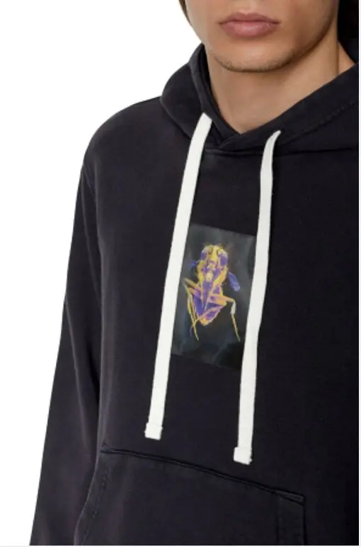 DIESEL® Graphic Print Hoodie