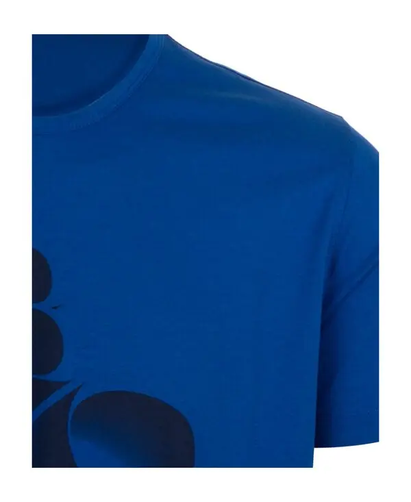 Hugo Boss Round Collar Logo T-shirt - Blue